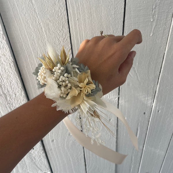 Formal Corsage | Pewter