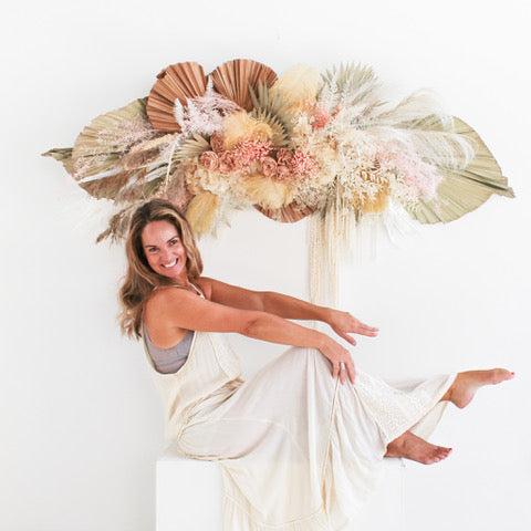 Corporate Flowers | Odette Wall Arrangement